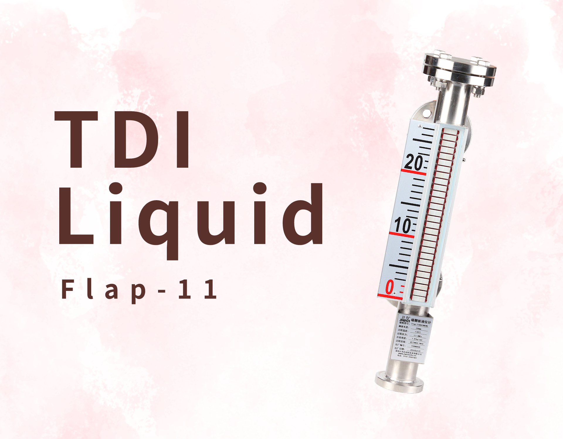 Application of Flap-11 Magnetic Level Indicator in TDI Liquid Level Measurement - Jiwei ...