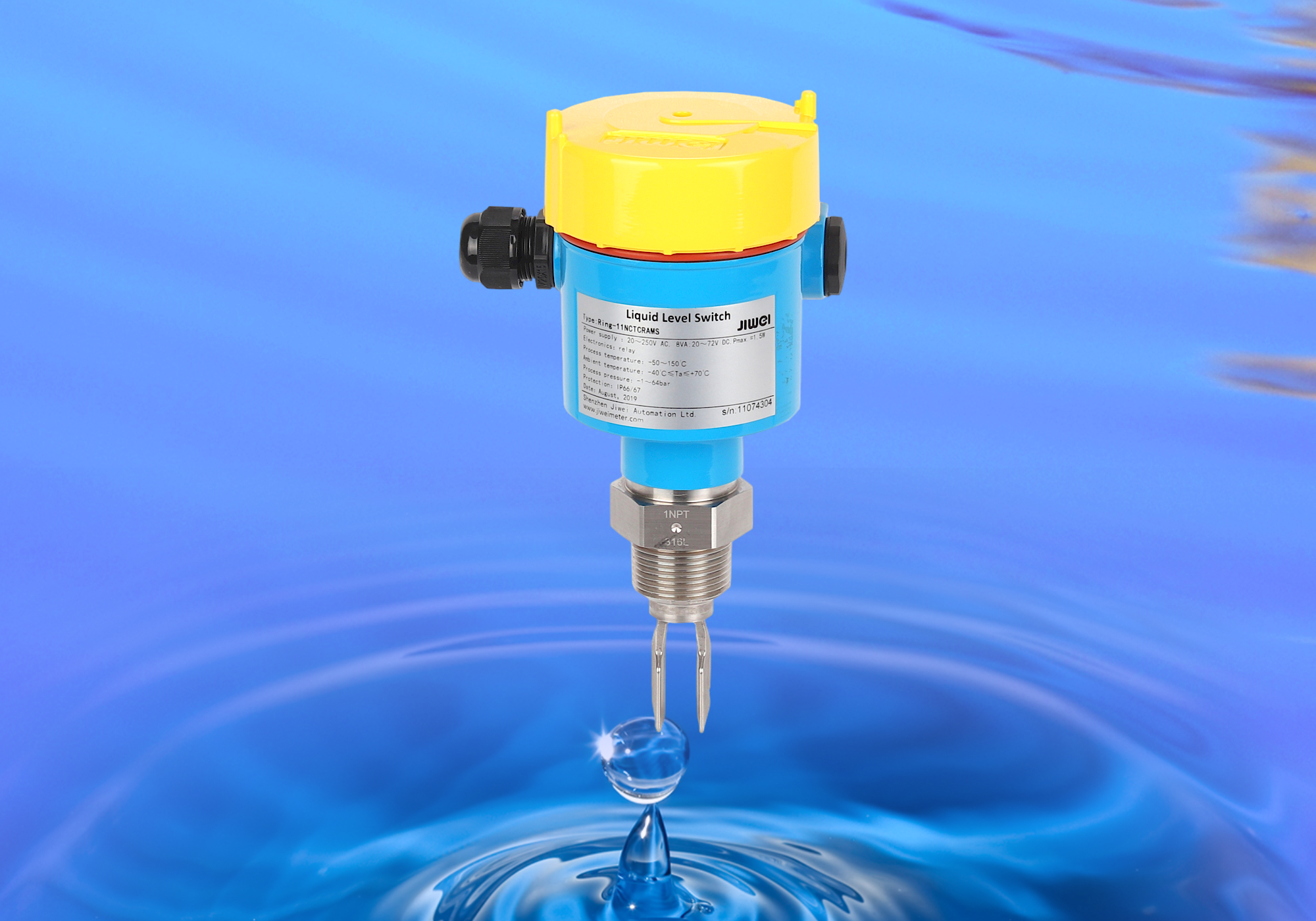 Jiwei Ring-11 Liquid Level Switch in Pump Protection Systems