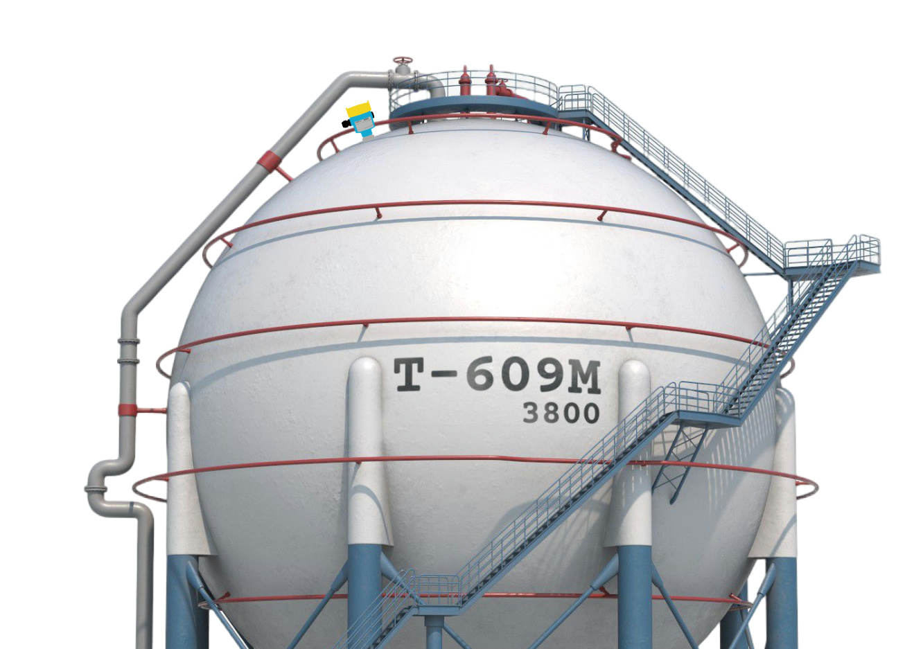 Avoid Downtime: LPG Spherical Tank Level Measurement