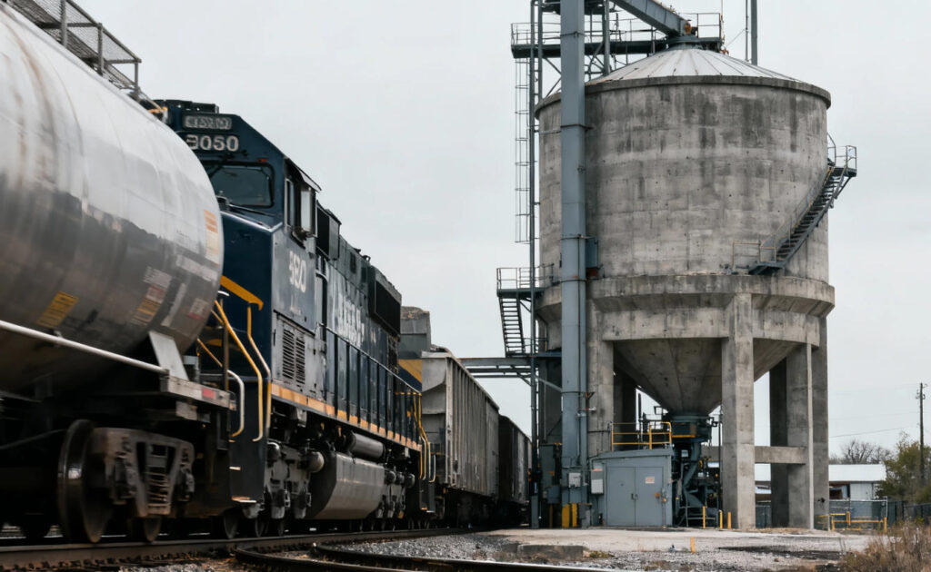 Railside Silo Vibrating Rod Level Switch | Reliable Monitor