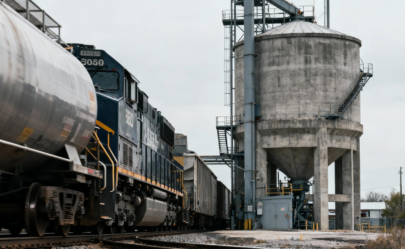 Railside Silo Vibrating Rod Level Switch | Reliable Monitor