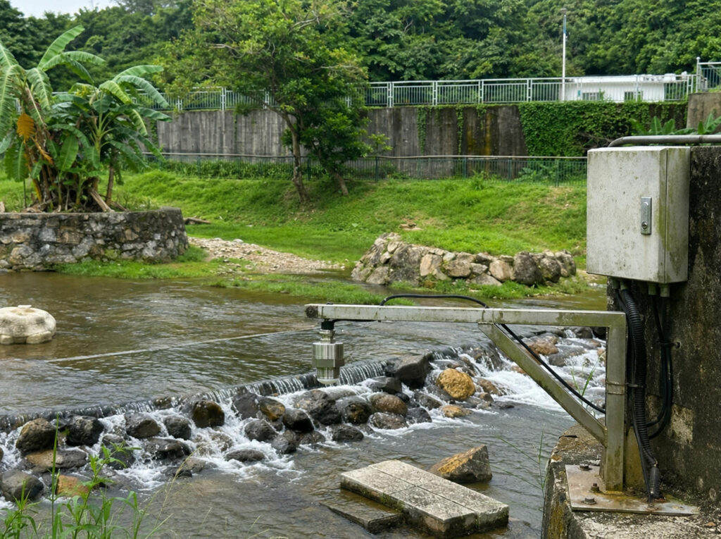 Radar Level Sensor for Urban Park River Monitoring